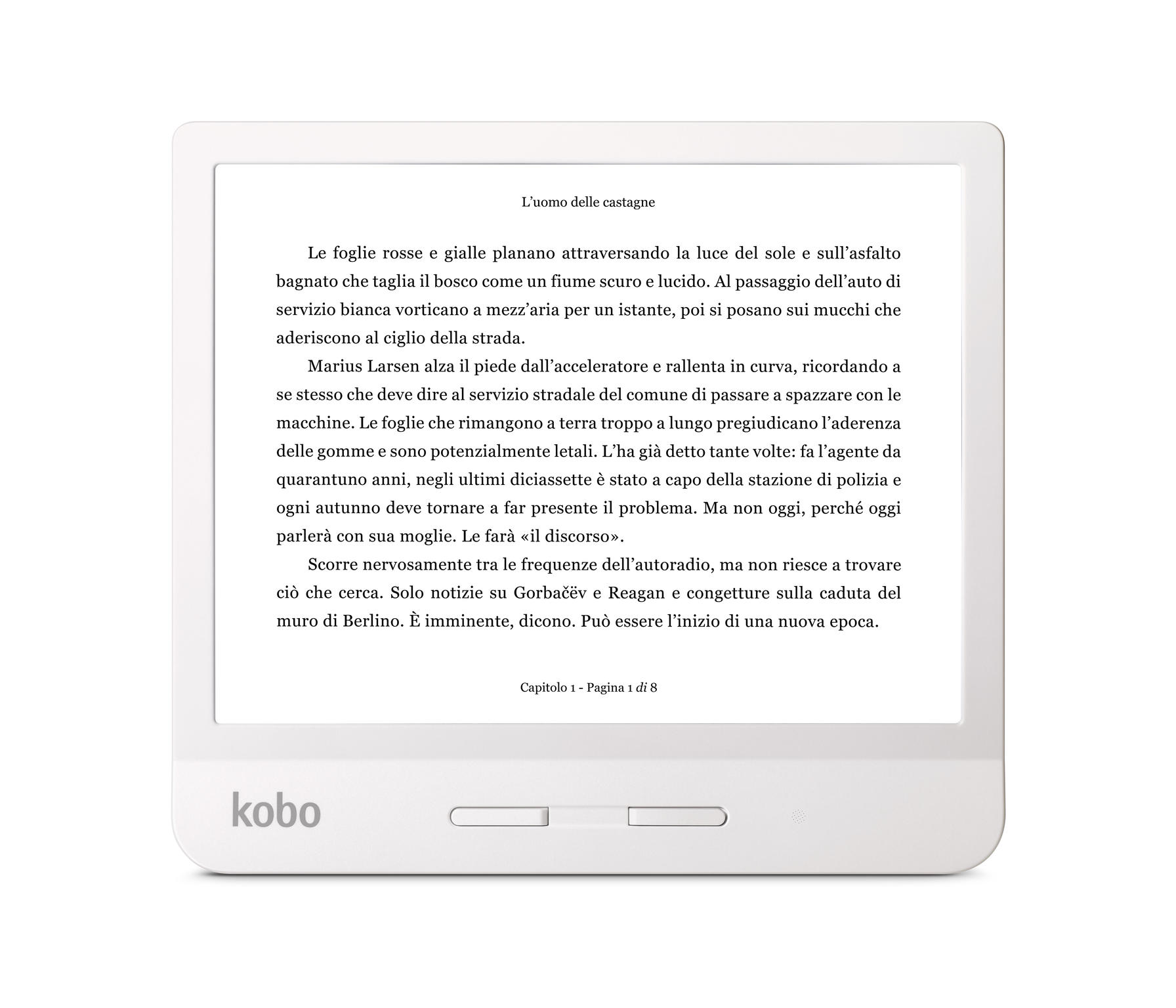 Kobo Libra H2O e-Reader wit - N873-KU-WH-K-EP