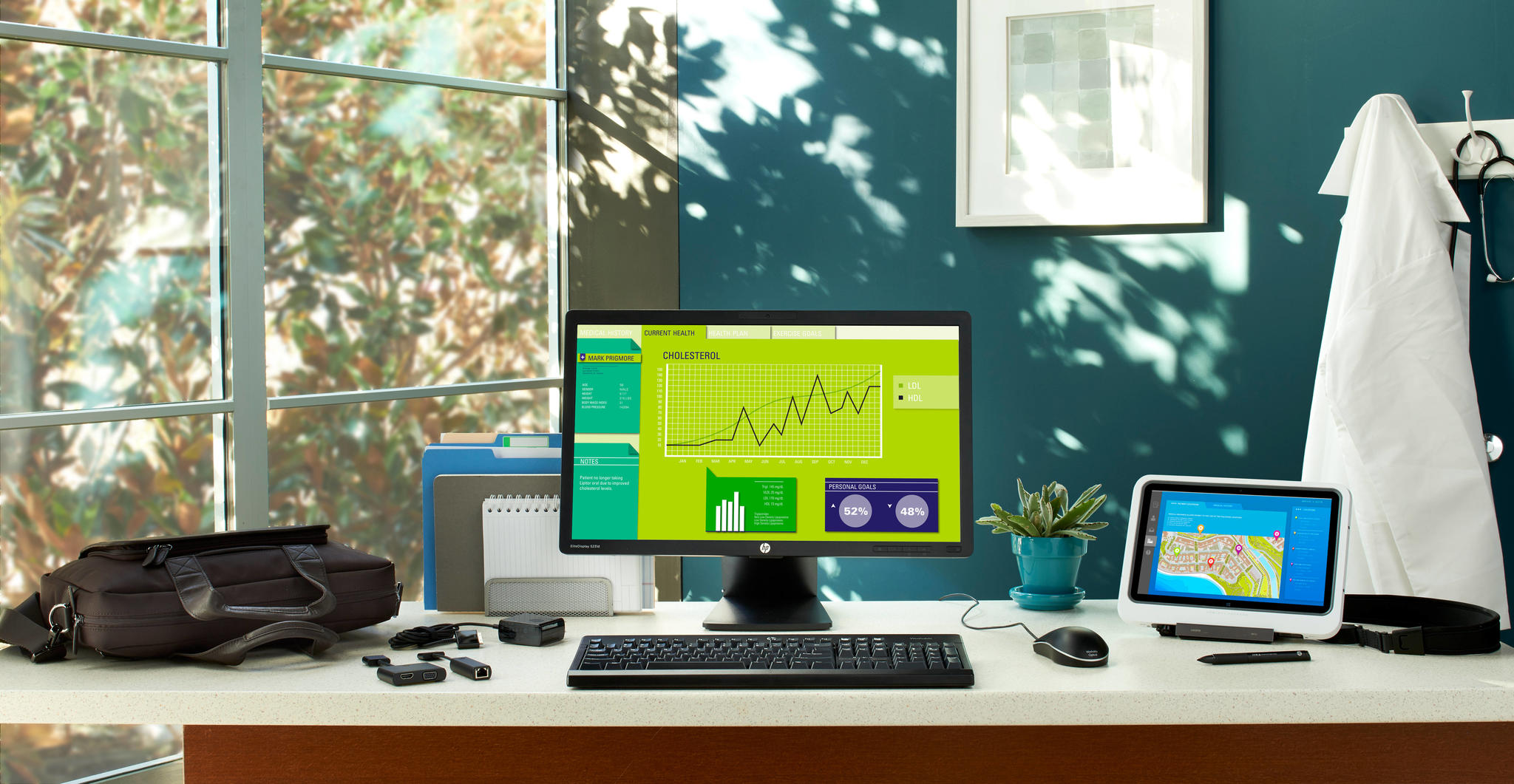 HP HDMI naar VGA adapter - H4F02AA