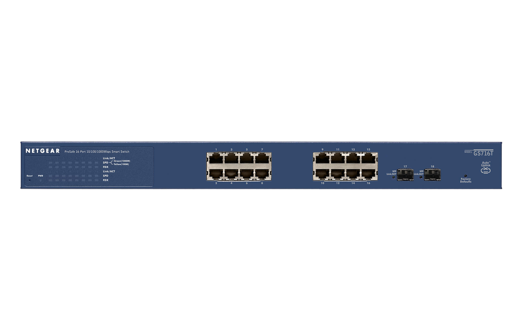 Netgear Prosafe GS716Tv3 Smart switch - GS716T-300EUS